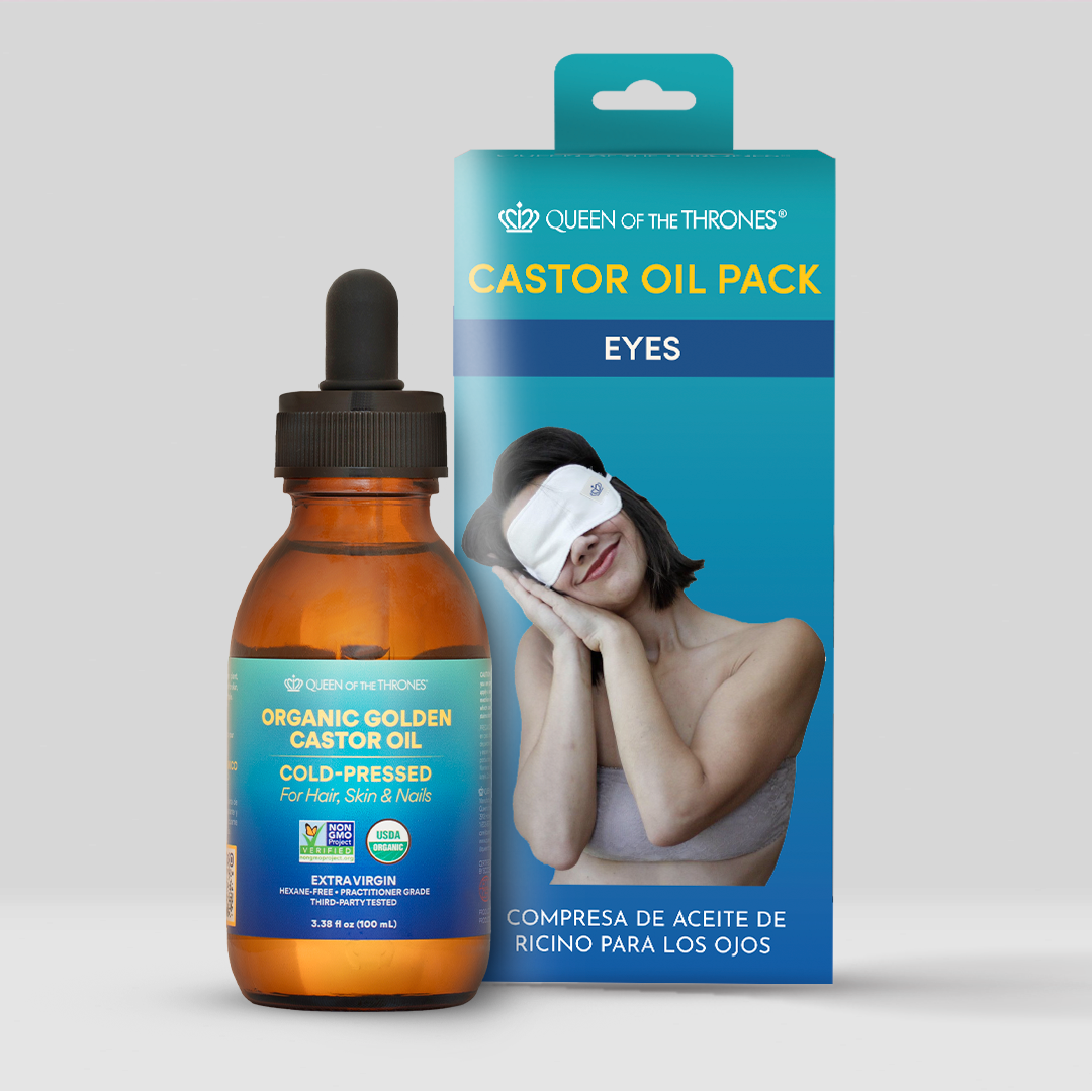 Skincare | Castor Oil Beauty Eye Mask Kit | Queen of the Thrones®